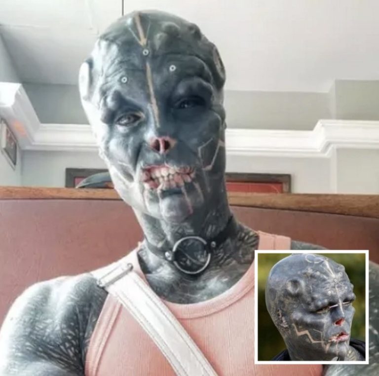 Tattooed “Black Alien” Can’t Find Job Due To His Looks, Here’s What He ...
