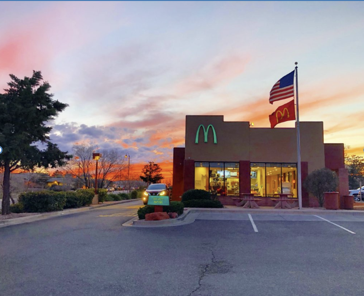 The Surprising Reason One McDonald’s Uses Turquoise Arches