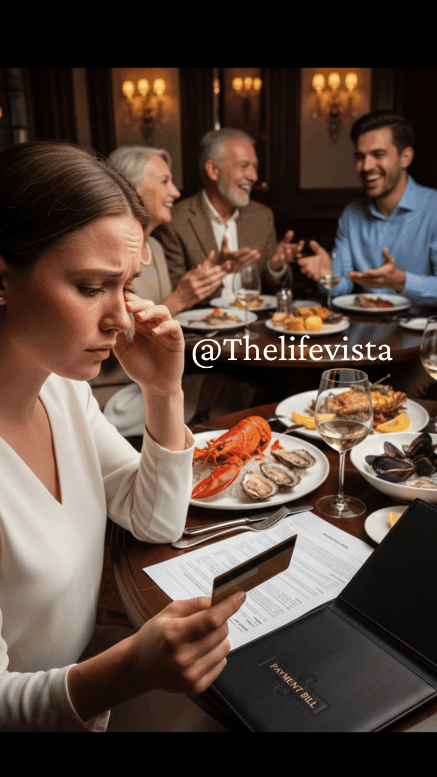 At the restaurant, my sister sneered, “Get another table—this one’s for ...